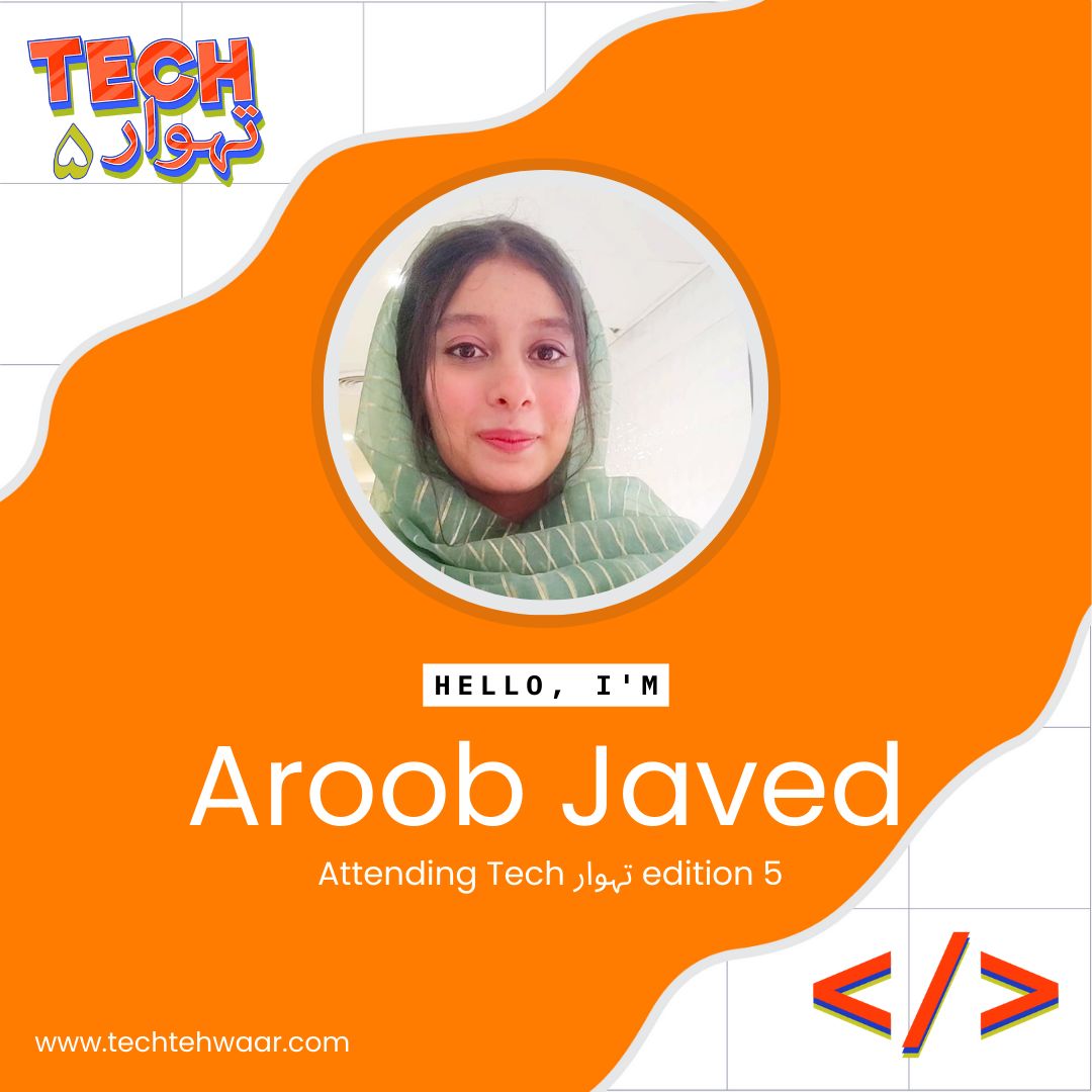 Aroob Javed on LinkedIn: #techtehwar5 #techenthusiast #techcommunity # ... Aroob Javed on LinkedIn: #techtehwar5 #techenthusiast #techcommunity # ...