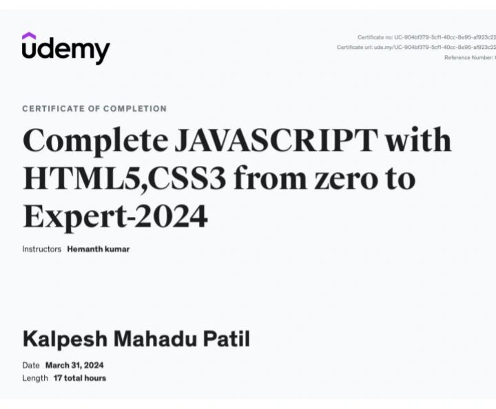 Kalpesh Patil on LinkedIn: #webdevelopment #html #css #javascript # ... Kalpesh Patil on LinkedIn: #webdevelopment #html #css #javascript # ...