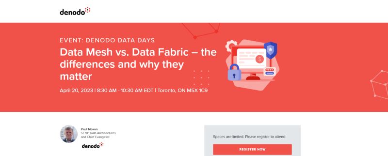 Caterina Didio-Duggan on LinkedIn: #denododatadays #bfsi #datamesh # ... Caterina Didio-Duggan on LinkedIn: #denododatadays #bfsi #datamesh # ...