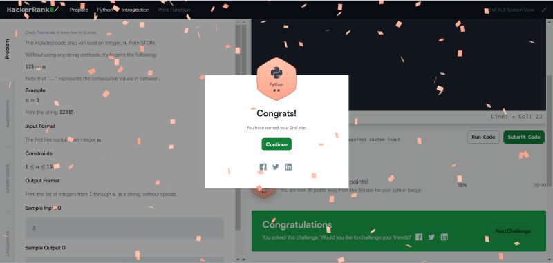 Aadvik Agrawal on LinkedIn: #pythonprogramming #hackerrank ... Aadvik Agrawal on LinkedIn: #pythonprogramming #hackerrank ...