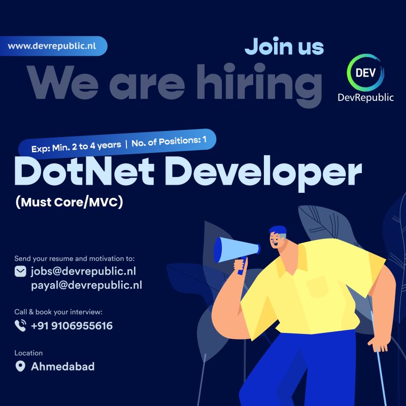Ayushi Rathod on LinkedIn: #greatopportunity #hiring #jobs #developer # ... Ayushi Rathod on LinkedIn: #greatopportunity #hiring #jobs #developer # ...