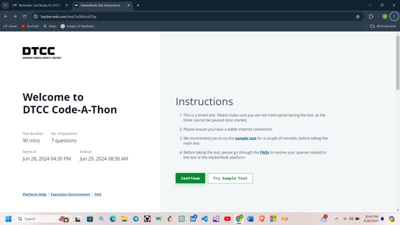 Vivek Kumar on LinkedIn: #codeathon #hackathon #dtcc #hackerrank # ... Vivek Kumar on LinkedIn: #codeathon #hackathon #dtcc #hackerrank # ...