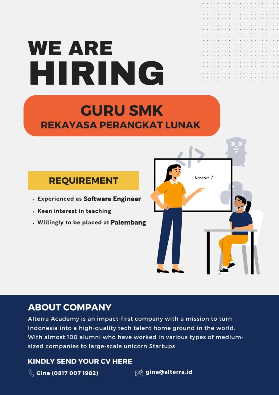 Sofian Hadiwijaya on LinkedIn: Kami membuka kesempatan bagi para ... Sofian Hadiwijaya on LinkedIn: Kami membuka kesempatan bagi para ...