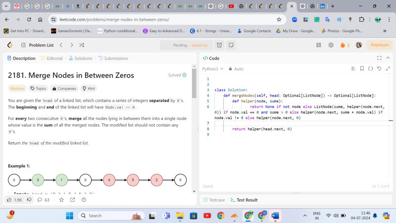 Hari Har Lalchandani on LinkedIn: leetcode 2181 in one line codeβ¦ Hari Har Lalchandani on LinkedIn: leetcode 2181 in one line codeβ¦
