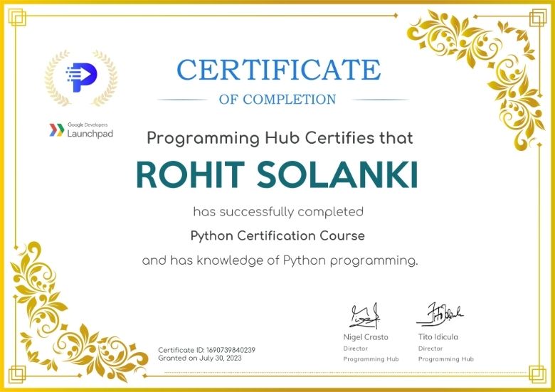 Rohit Singh Solanki on LinkedIn: #programinghub #pythonprogramming Rohit Singh Solanki on LinkedIn: #programinghub #pythonprogramming