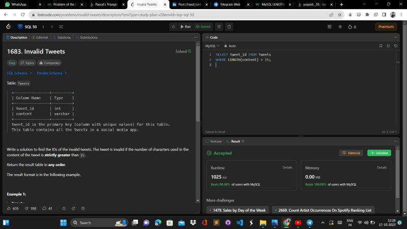 Vaibhav Sharma on LinkedIn: #sqlchallenge #dataninja #leetcodesql # ... Vaibhav Sharma on LinkedIn: #sqlchallenge #dataninja #leetcodesql # ...