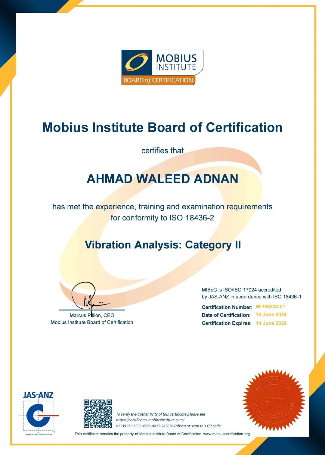 Engr. Ahmad Waleed on LinkedIn: #alhamdulillah #mobius_certified #vcat ... Engr. Ahmad Waleed on LinkedIn: #alhamdulillah #mobius_certified #vcat ...
