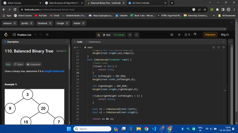 Ayush Srivastav on LinkedIn: #100dayscodechallenge #dsa #cplusplus Ayush Srivastav on LinkedIn: #100dayscodechallenge #dsa #cplusplus
