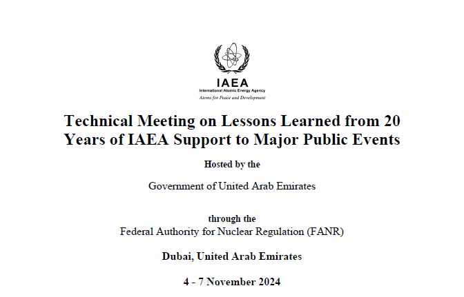 Elena Paladi on LinkedIn: #iaea #iaeans #fanr #dubai #nuclearsecurity # ... Elena Paladi on LinkedIn: #iaea #iaeans #fanr #dubai #nuclearsecurity # ...