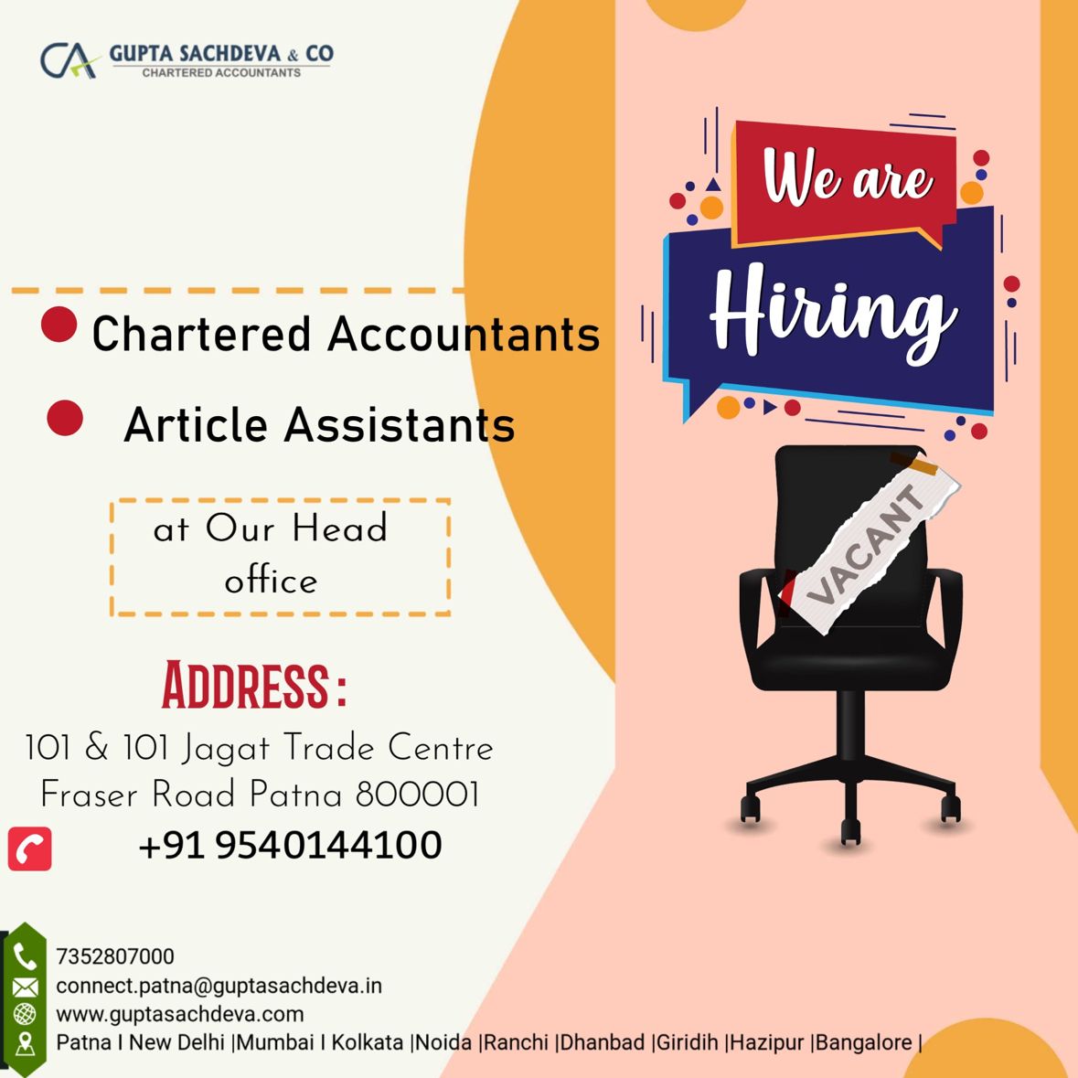 Animesh Kumar Jha on LinkedIn: GSC is hiring for various positions at ... Animesh Kumar Jha on LinkedIn: GSC is hiring for various positions at ...