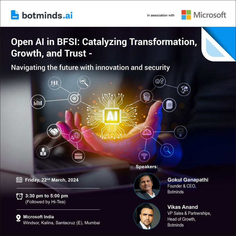 Vikas Anand on LinkedIn: #ai #openai #bfsi #cxo #roundtable #botmindsai ... Vikas Anand on LinkedIn: #ai #openai #bfsi #cxo #roundtable #botmindsai ...