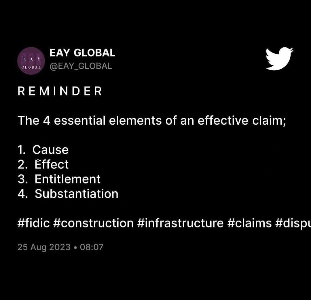 Taher Salah on LinkedIn: The 4 essential elements of an effective claim ... Taher Salah on LinkedIn: The 4 essential elements of an effective claim ...