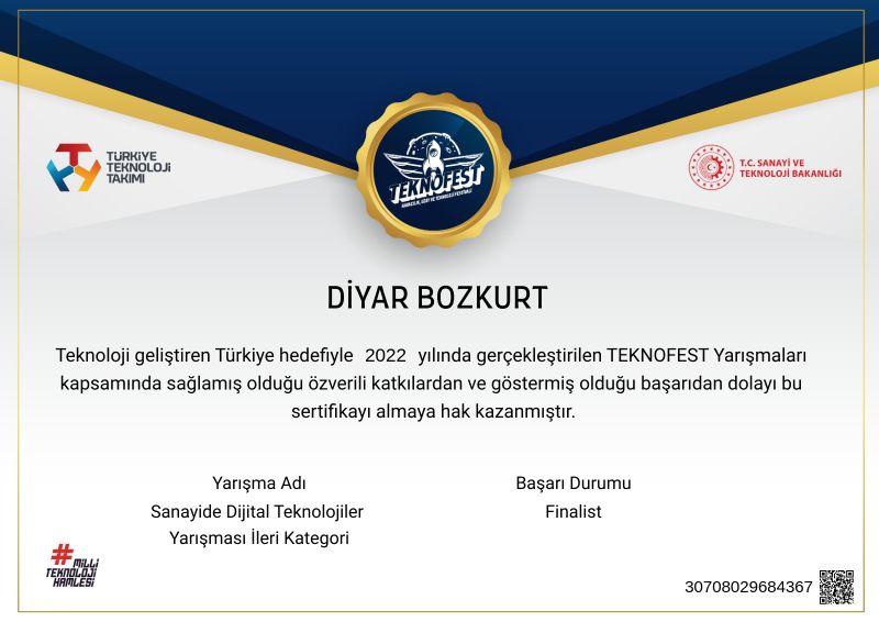 Diyar Bozkurt on LinkedIn: TEKNOFEST Diyar Bozkurt on LinkedIn: TEKNOFEST