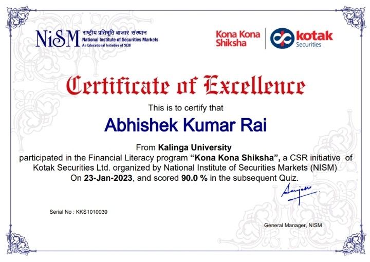 Abhishek Kumar Rai on LinkedIn: #share #markets #nism Abhishek Kumar Rai on LinkedIn: #share #markets #nism