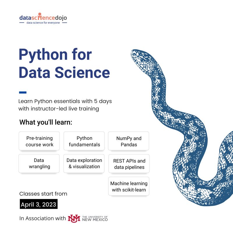 Data Science Dojo على LinkedIn: #python #pandas #numpy #scipy # ... Data Science Dojo على LinkedIn: #python #pandas #numpy #scipy # ...