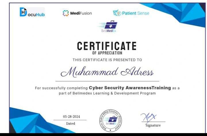 M. Idrees Chughtai on LinkedIn: Cyber security Awareness Training ... M. Idrees Chughtai on LinkedIn: Cyber security Awareness Training ...