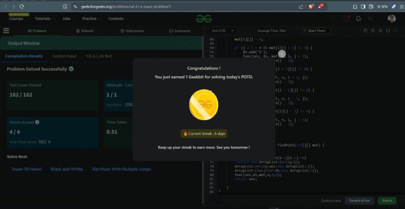 Krishna Yadav on LinkedIn: #geekstreak2024 #gfg #coding Krishna Yadav on LinkedIn: #geekstreak2024 #gfg #coding