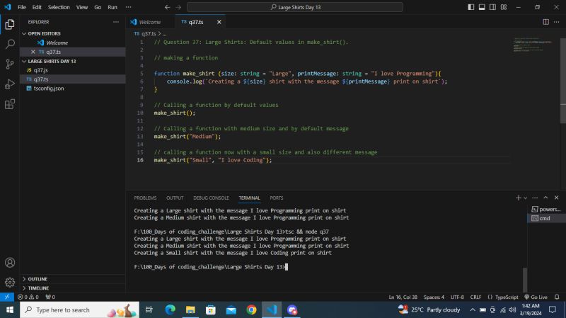 Faizan Anjum on LinkedIn: #typescript #programmer #codingjourney #developer Faizan Anjum on LinkedIn: #typescript #programmer #codingjourney #developer