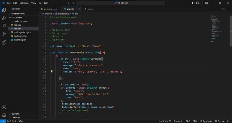 Iqra Naz on LinkedIn: #typescript #coding #webdevelopment #giaic # ... Iqra Naz on LinkedIn: #typescript #coding #webdevelopment #giaic # ...