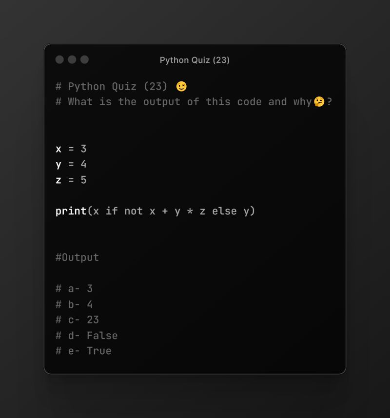 Mahmoud EL-kariouny on LinkedIn: #python #pythondeveloper # ... Mahmoud EL-kariouny on LinkedIn: #python #pythondeveloper # ...