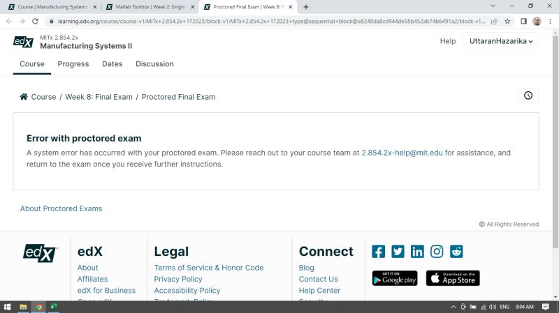 Uttaran Hazarika on LinkedIn: To edX, I am facing system error issues ... Uttaran Hazarika on LinkedIn: To edX, I am facing system error issues ...