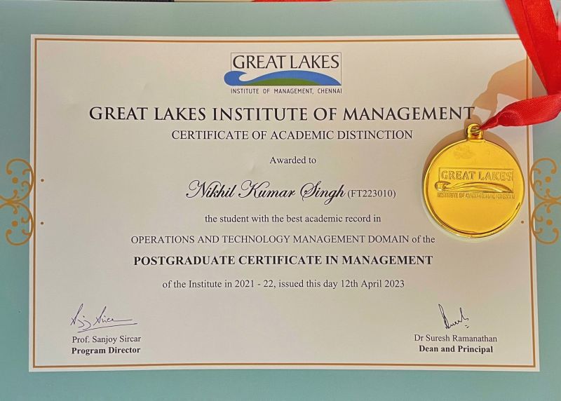 Nikhil Kumar Singh on LinkedIn: #mba #ops #humbled #thankyou # ... Nikhil Kumar Singh on LinkedIn: #mba #ops #humbled #thankyou # ...