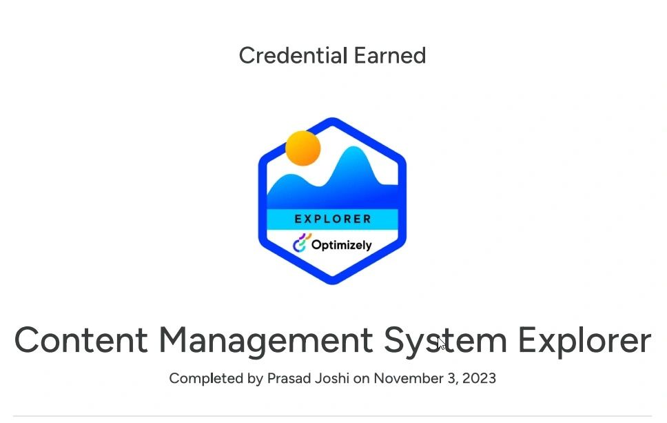 Prasad Joshi posted on LinkedIn Prasad Joshi posted on LinkedIn