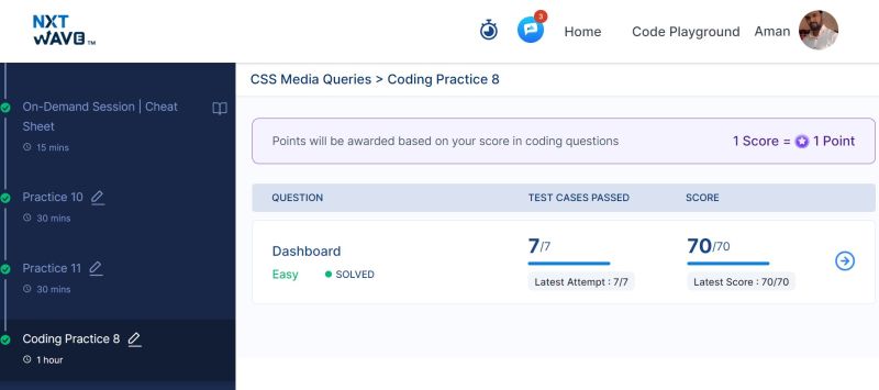 Aman Zade on LinkedIn: #nxtwave #ccbp #mediaqueries #css #flexbox # ... Aman Zade on LinkedIn: #nxtwave #ccbp #mediaqueries #css #flexbox # ...