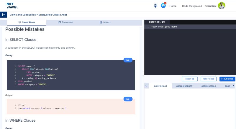 Kiran Raju Panamata on LinkedIn: #30daysofcodechallenge #sql #dbms # ... Kiran Raju Panamata on LinkedIn: #30daysofcodechallenge #sql #dbms # ...