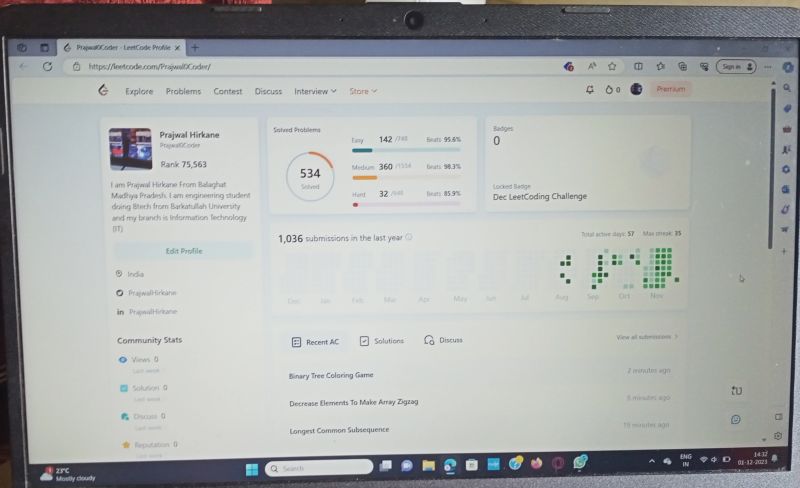 Prajwal Hirkane on LinkedIn: #365daychallenge #leetcode #dailycoding # ... Prajwal Hirkane on LinkedIn: #365daychallenge #leetcode #dailycoding # ...