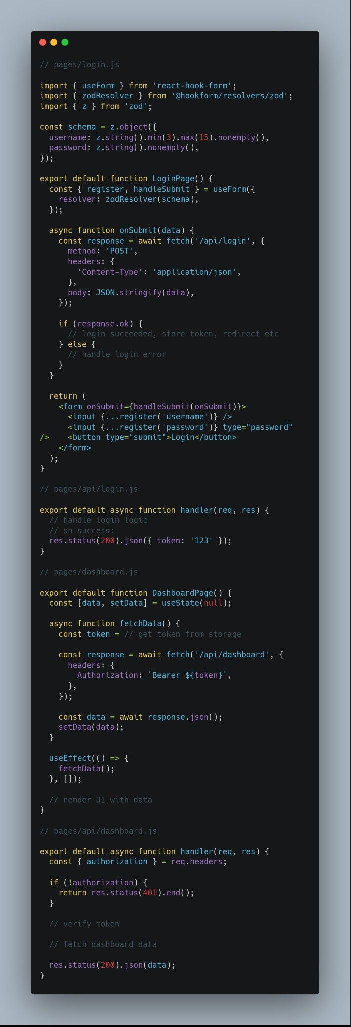 Isah Abba Ibrahim on LinkedIn: #react #forms #javascript #zod #frontend Isah Abba Ibrahim on LinkedIn: #react #forms #javascript #zod #frontend