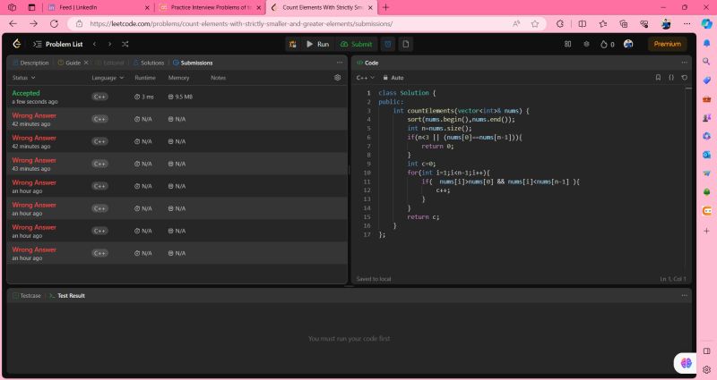 Aditya Bakshi on LinkedIn: #microsoft #dsa #75dayshardchallenge Aditya Bakshi on LinkedIn: #microsoft #dsa #75dayshardchallenge