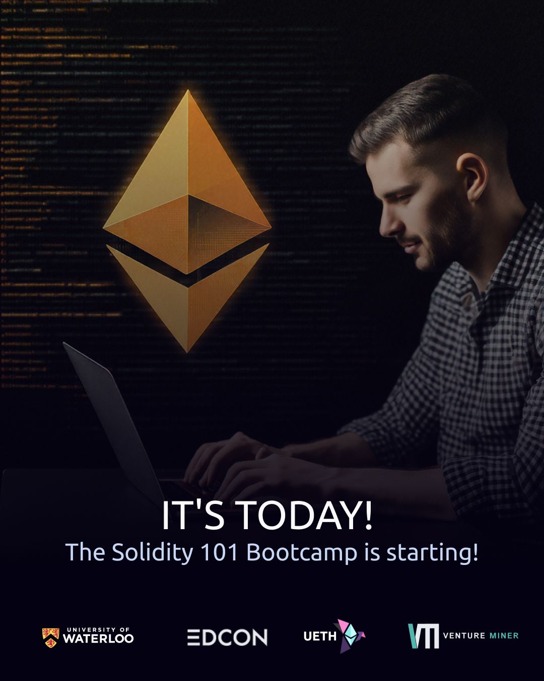 Venture Miner on LinkedIn: IT'S TODAY! The Solidity 101 Bootcamp is ... Venture Miner on LinkedIn: IT'S TODAY! The Solidity 101 Bootcamp is ...