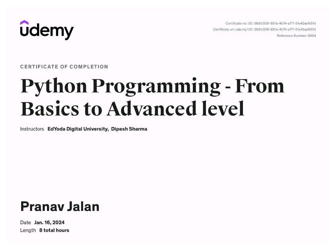 Pranav Jalan on LinkedIn: #pythonprogramming #pythoncoding #python # ... Pranav Jalan on LinkedIn: #pythonprogramming #pythoncoding #python # ...