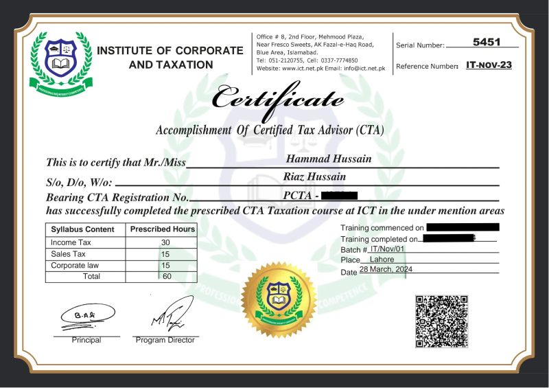 HAMMAD HUSSAIN on LinkedIn: #cta #ict HAMMAD HUSSAIN on LinkedIn: #cta #ict