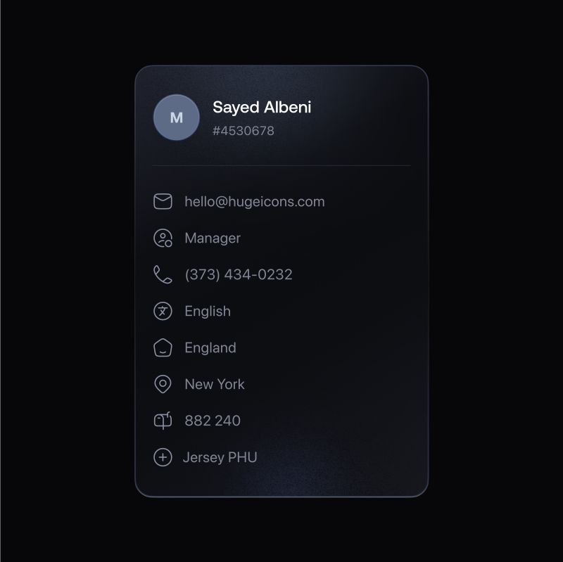 Masum Parvej on LinkedIn: Dark UI made with Hugeicons Pro icons šŖ Masum Parvej on LinkedIn: Dark UI made with Hugeicons Pro icons šŖ