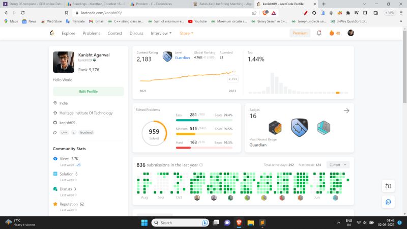 Kanisht Agarwal on LinkedIn: #connections #leetcode #dsa # ... Kanisht Agarwal on LinkedIn: #connections #leetcode #dsa # ...