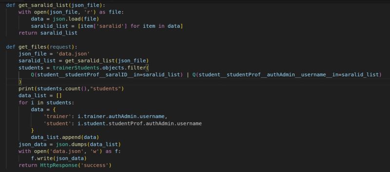 Nitesh Kumar on LinkedIn: #python #json #django #querysets Nitesh Kumar on LinkedIn: #python #json #django #querysets