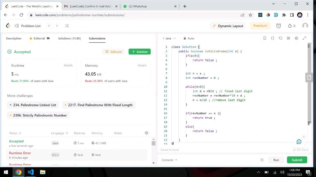 SHAILENDRA Singh on LinkedIn: #leetcode #dsawithedslash SHAILENDRA Singh on LinkedIn: #leetcode #dsawithedslash