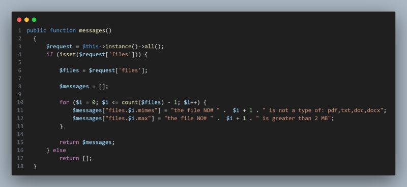 Abdulaziz Dablo on LinkedIn: #laravel #php #validation Abdulaziz Dablo on LinkedIn: #laravel #php #validation