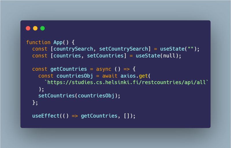 Matt Pike on LinkedIn: #reactjs #reacthooks #axios #javascript # ... Matt Pike on LinkedIn: #reactjs #reacthooks #axios #javascript # ...