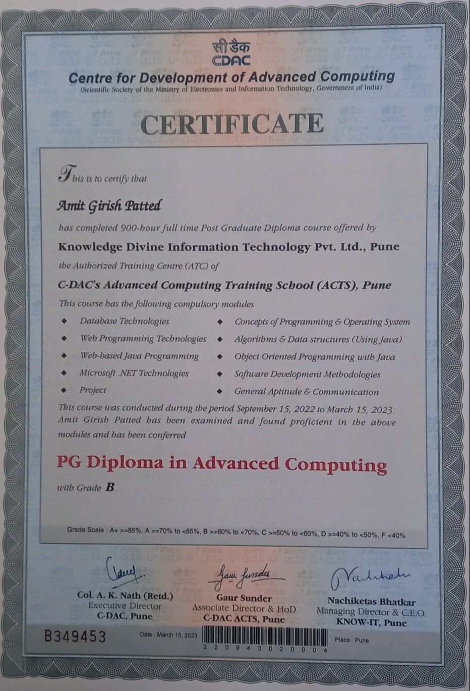 AMIT PATTED on LinkedIn: #cdac #career #cdac #softwaredevelopment # ... AMIT PATTED on LinkedIn: #cdac #career #cdac #softwaredevelopment # ...