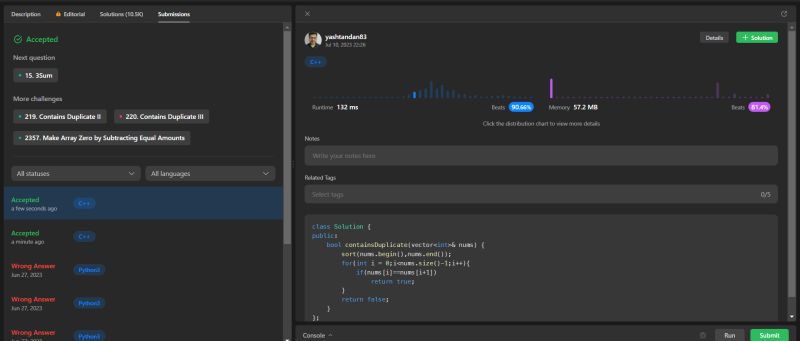 Yash Tandan on LinkedIn: #connections #100daysofcodechallenge #leetcode ... Yash Tandan on LinkedIn: #connections #100daysofcodechallenge #leetcode ...