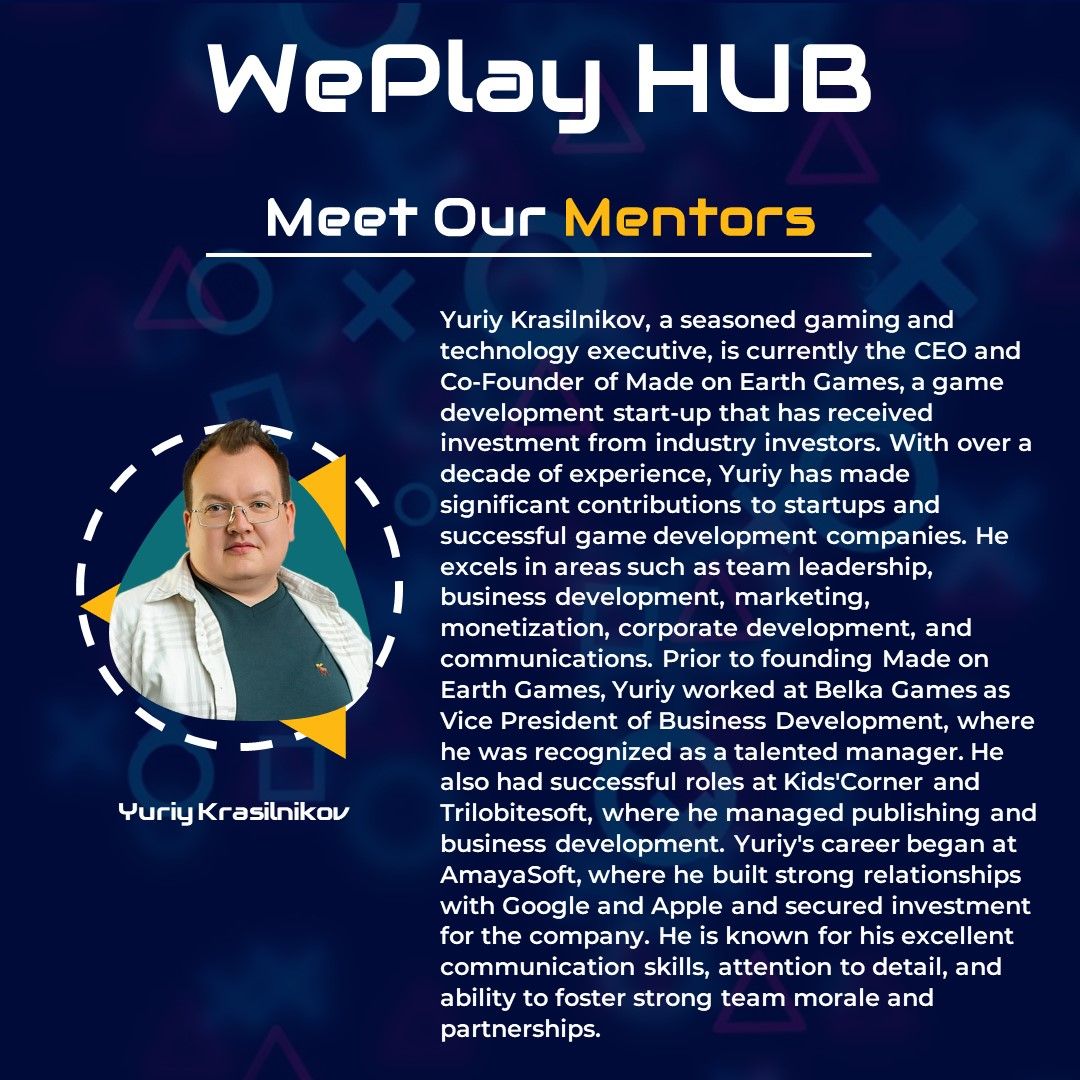 Yuriy Krasilnikov on LinkedIn: #startup #gamedevelopment #games # ... Yuriy Krasilnikov on LinkedIn: #startup #gamedevelopment #games # ...