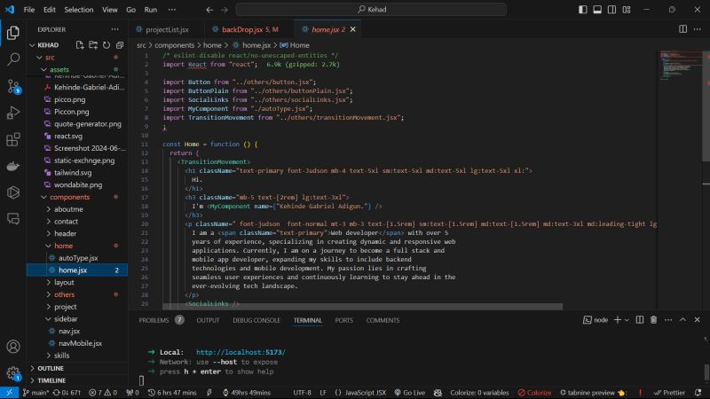 Kehinde Adigun on LinkedIn: #100daysofcode #100daysofcode #kehad #day6 ... Kehinde Adigun on LinkedIn: #100daysofcode #100daysofcode #kehad #day6 ...
