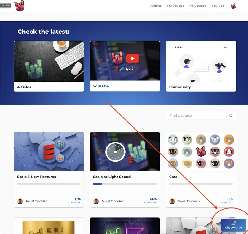 Rock the JVM on LinkedIn: Rock the JVM now has an AI app! 🧠 If you're a ... Rock the JVM on LinkedIn: Rock the JVM now has an AI app! 🧠 If you're a ...