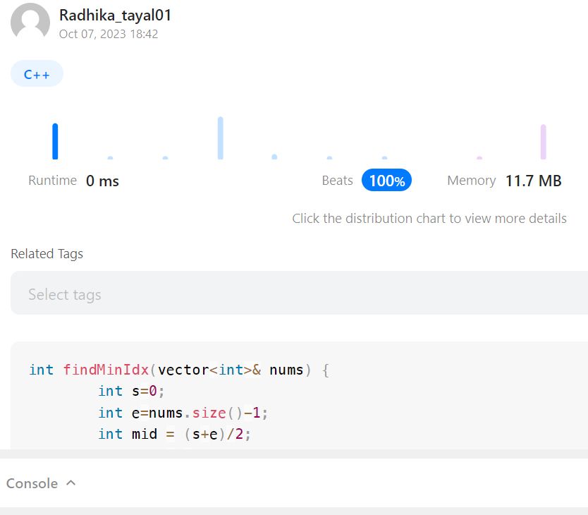 I solved 100% faster on leetcode in O(log n) time | Radhika Tayal ... I solved 100% faster on leetcode in O(log n) time | Radhika Tayal ...