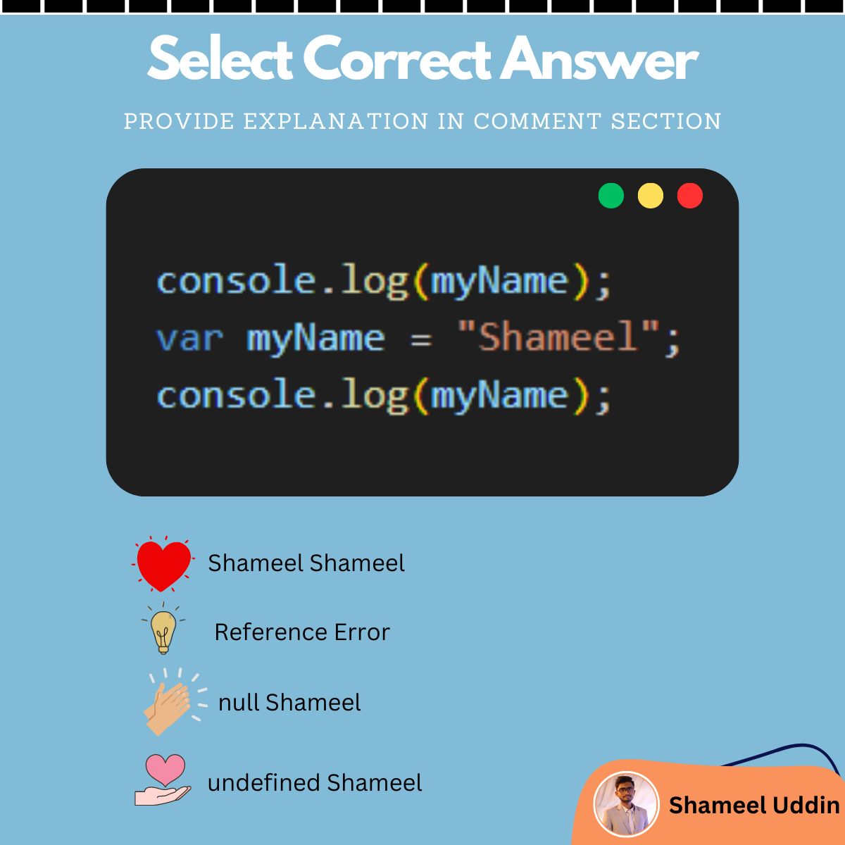 Shameel Uddin 🇵🇸 on LinkedIn: #javascript #typescript #react #reactjs # ... Shameel Uddin 🇵🇸 on LinkedIn: #javascript #typescript #react #reactjs # ...