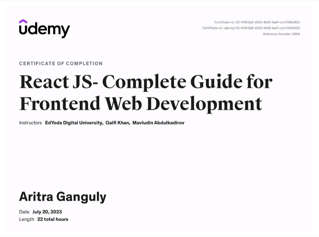 Aritra Ganguly on LinkedIn: #javascript #es6 #jquery #reactjs #react # ... Aritra Ganguly on LinkedIn: #javascript #es6 #jquery #reactjs #react # ...