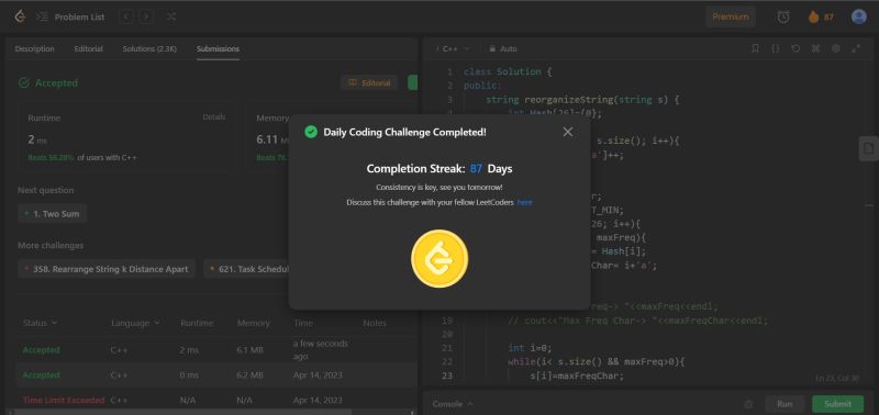 Pratham Tetgure on LinkedIn: #100daysofcodechallenge #100daysofcode Pratham Tetgure on LinkedIn: #100daysofcodechallenge #100daysofcode